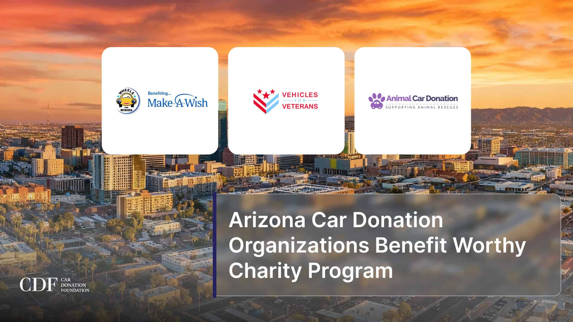 Arizona Car Donation Benefit Worthy Charity Programs