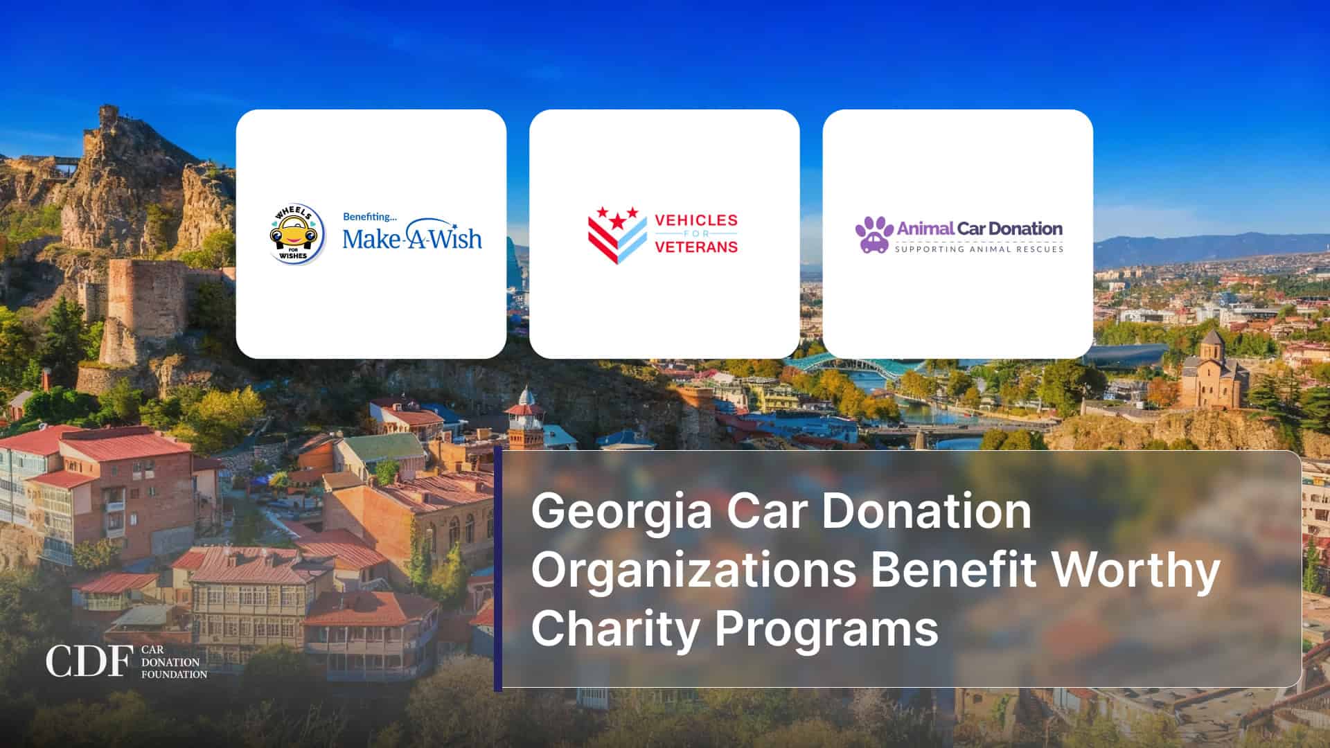 Georgia Car Donation Organizations Benefit Charity Programs