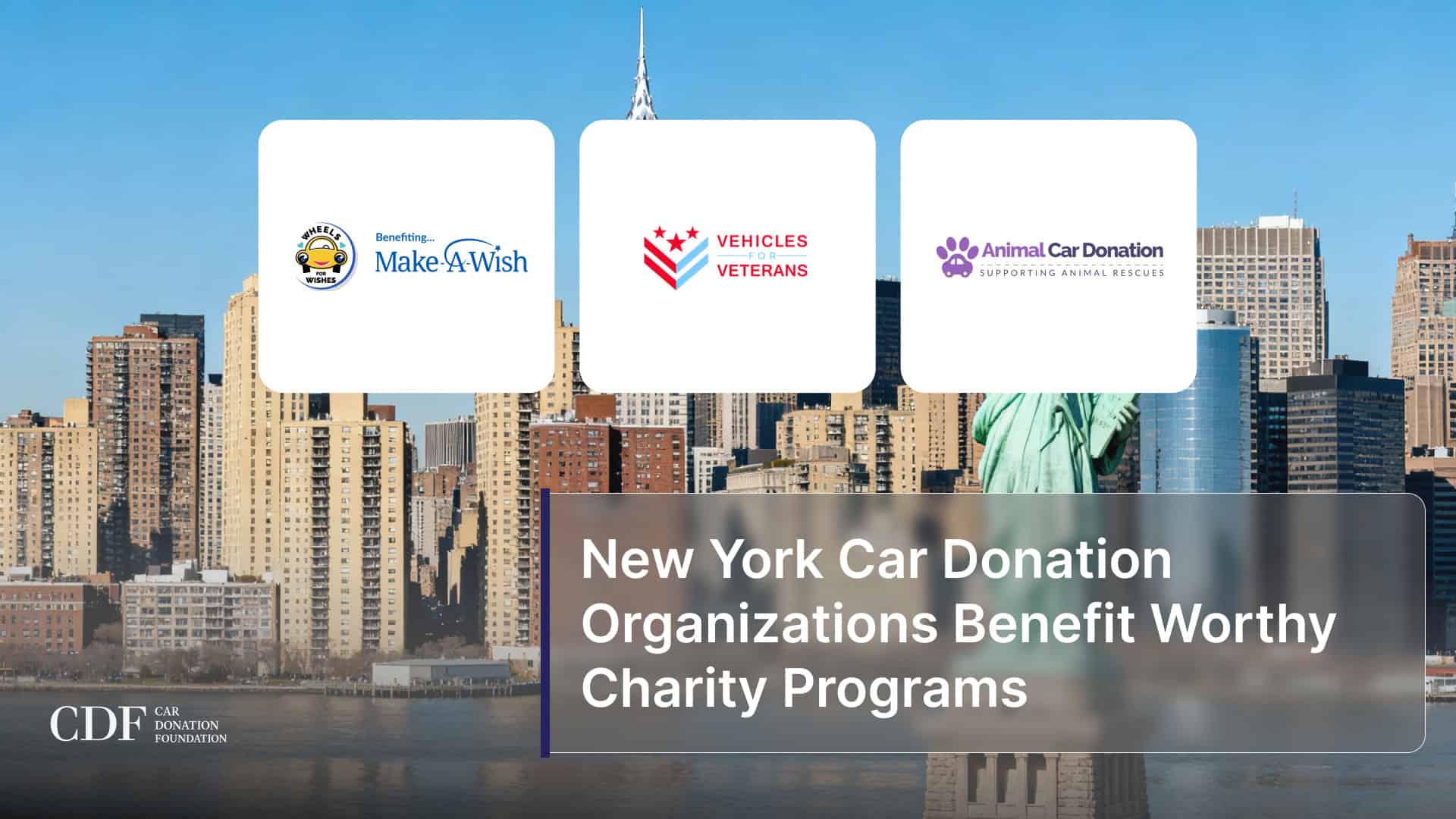 New York Car Donation Organizations Benefit Charity Programs