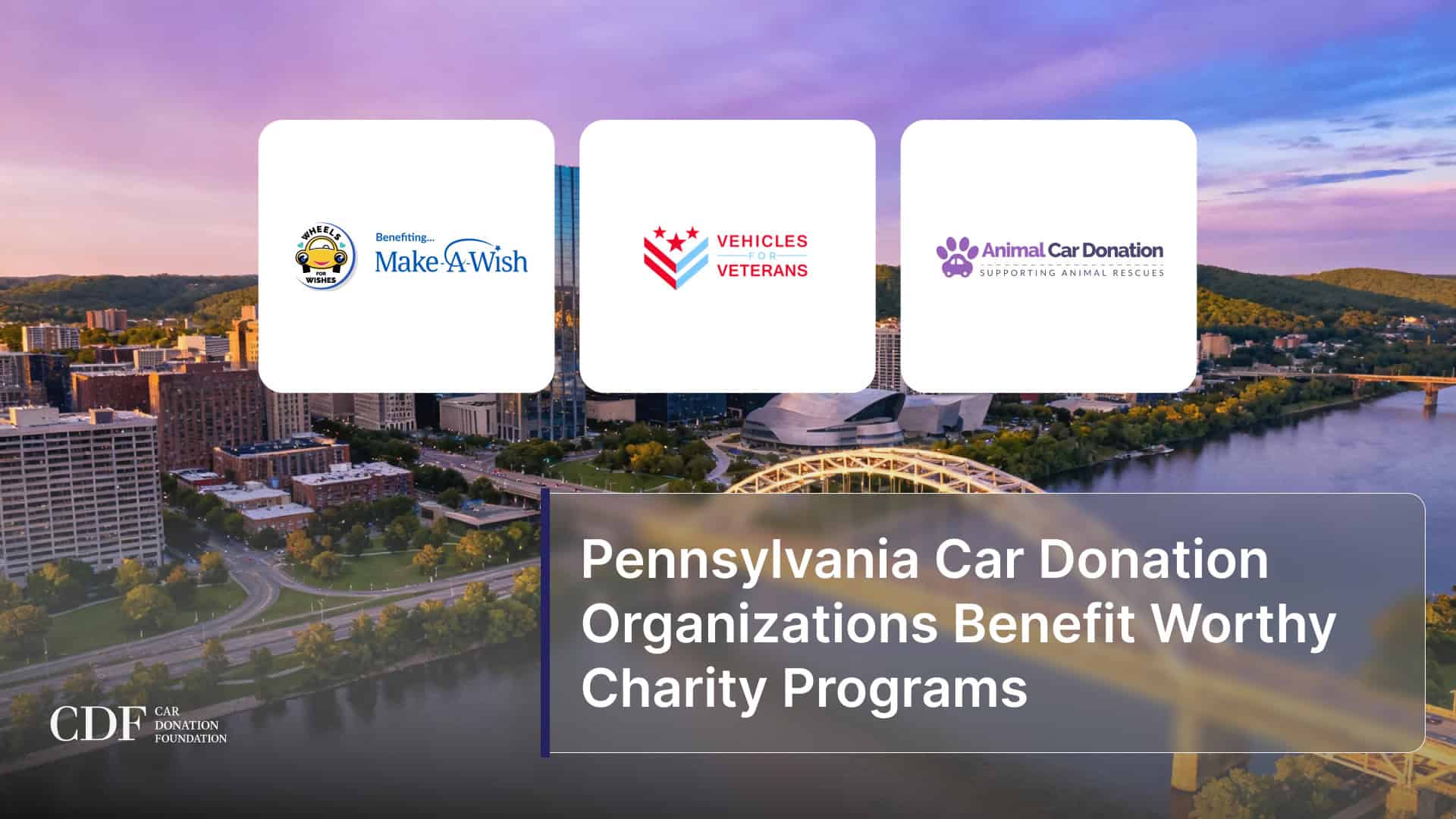 Pennsylvania Car Donation Benefit Worthy Charity Programs